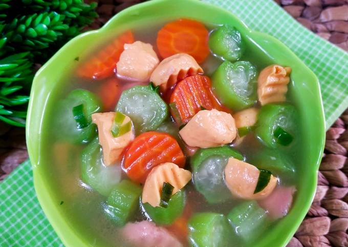 Resep Sup Sosis & Baso Udang oleh Rahma_Bunda Radit & Rafa - Cookpad