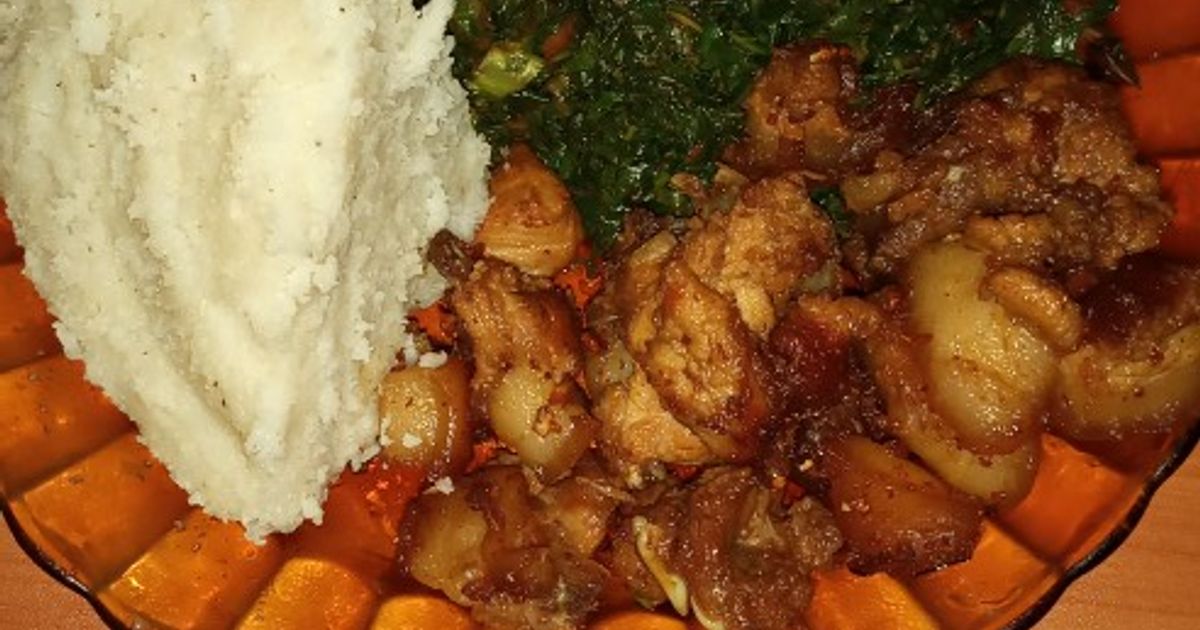 Explore delicious ugali with sukuma wiki recipes