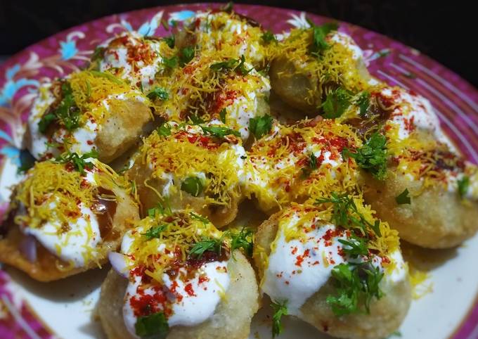 Dahi puri Recipe by Anitha (Annie) - Cookpad