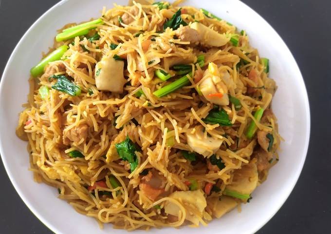 Resep Bihun Goreng Daging oleh Gracia May - Cookpad
