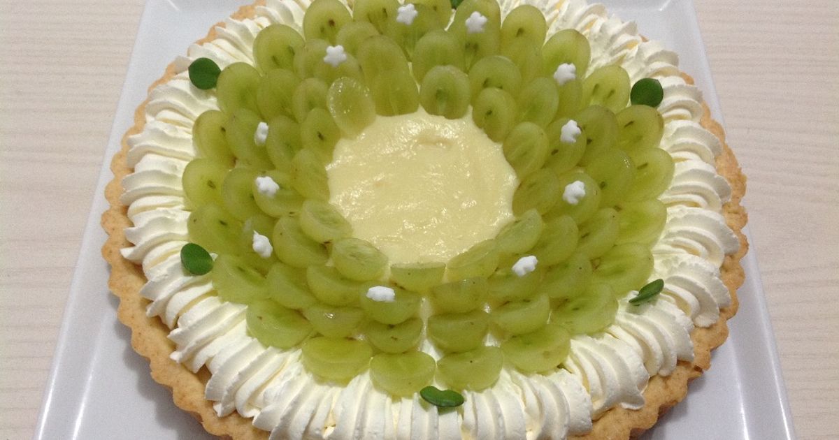 Tarta De Uvas Con Crema Receta de Haydee Agreda- Cookpad