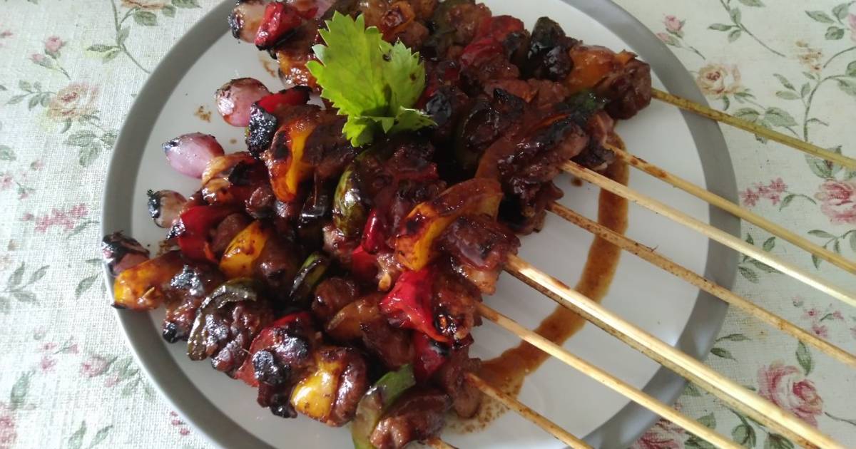 22 resep sate sapi bumbu kacang kering enak dan mudah - Cookpad