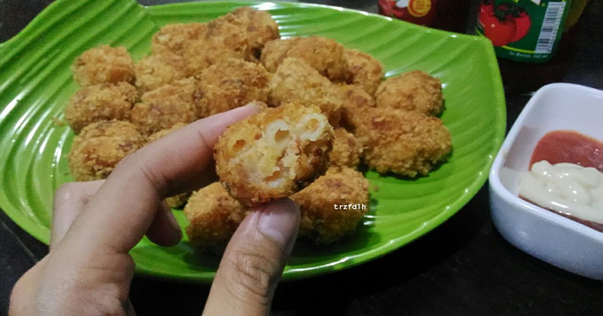 Resep Mac And Cheese Balls / Bola Bola Makaroni Keju Goreng oleh Tirza ...