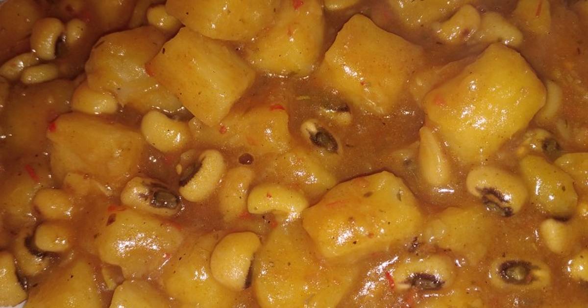 Yam and beans pottage Recipe by AISHA SHEHU - Cookpad