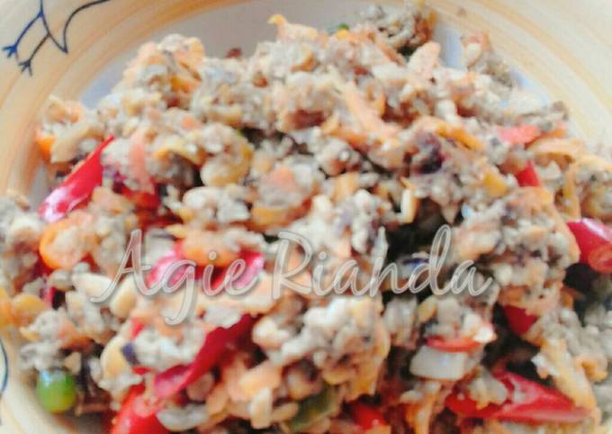 Resep Krecek Oncom sayur oleh Teh Agie - Cookpad