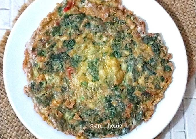 Resep 334. Telur Dadar Bayam oleh Eni henie - Cookpad