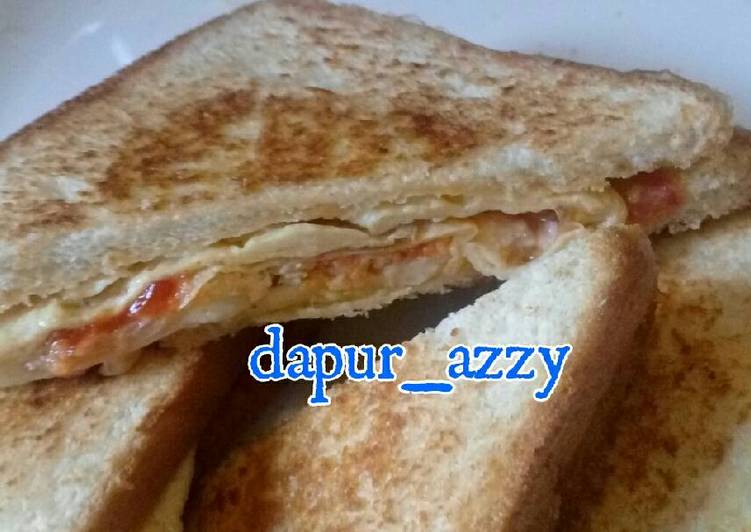 Resep Roti Tawar Panggang ala Sandwich oleh Narasansha Eomma - Cookpad