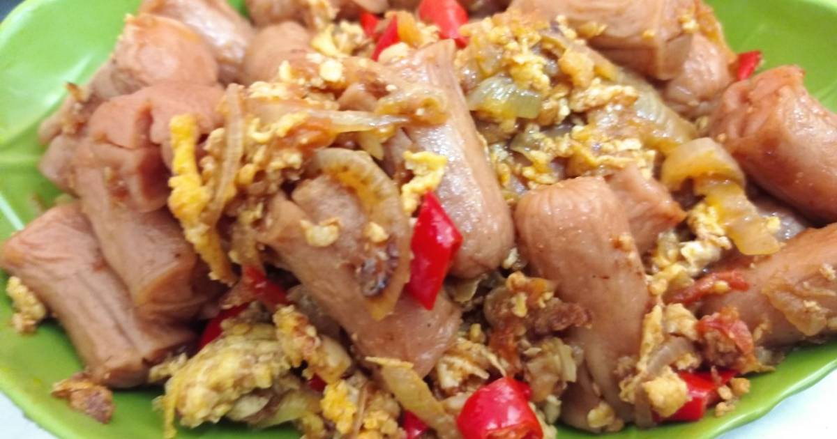 64 resep telur orek sosis enak dan mudah - Cookpad