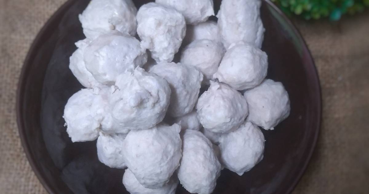 Resep Pentol Bakso Ayam oleh Novi Oppie Indriana - Cookpad