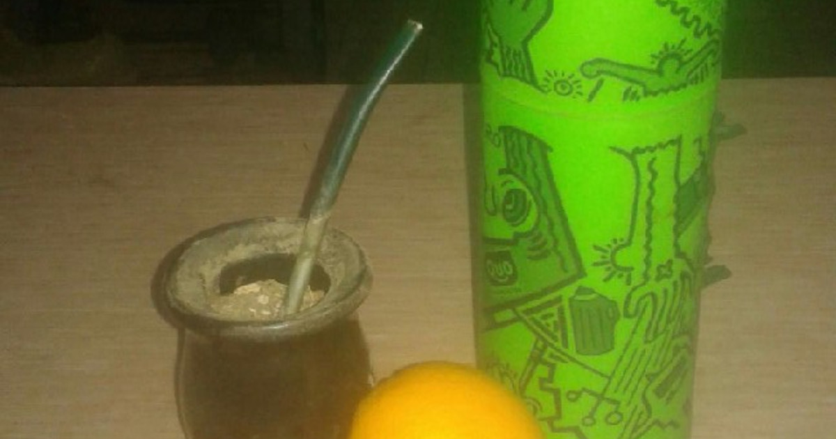 Mate Con Cáscara Desecada De Naranja Receta de Lady Marmalade