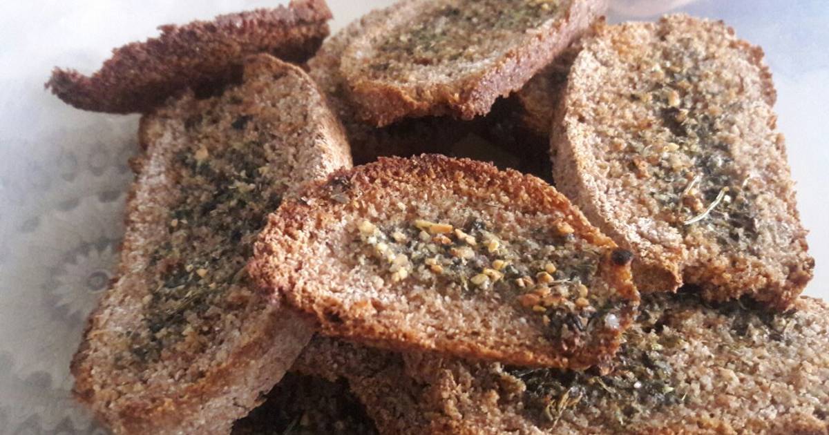 Tostadas integrales saborizadas para el mate súper fáciles 😍 Receta de ...
