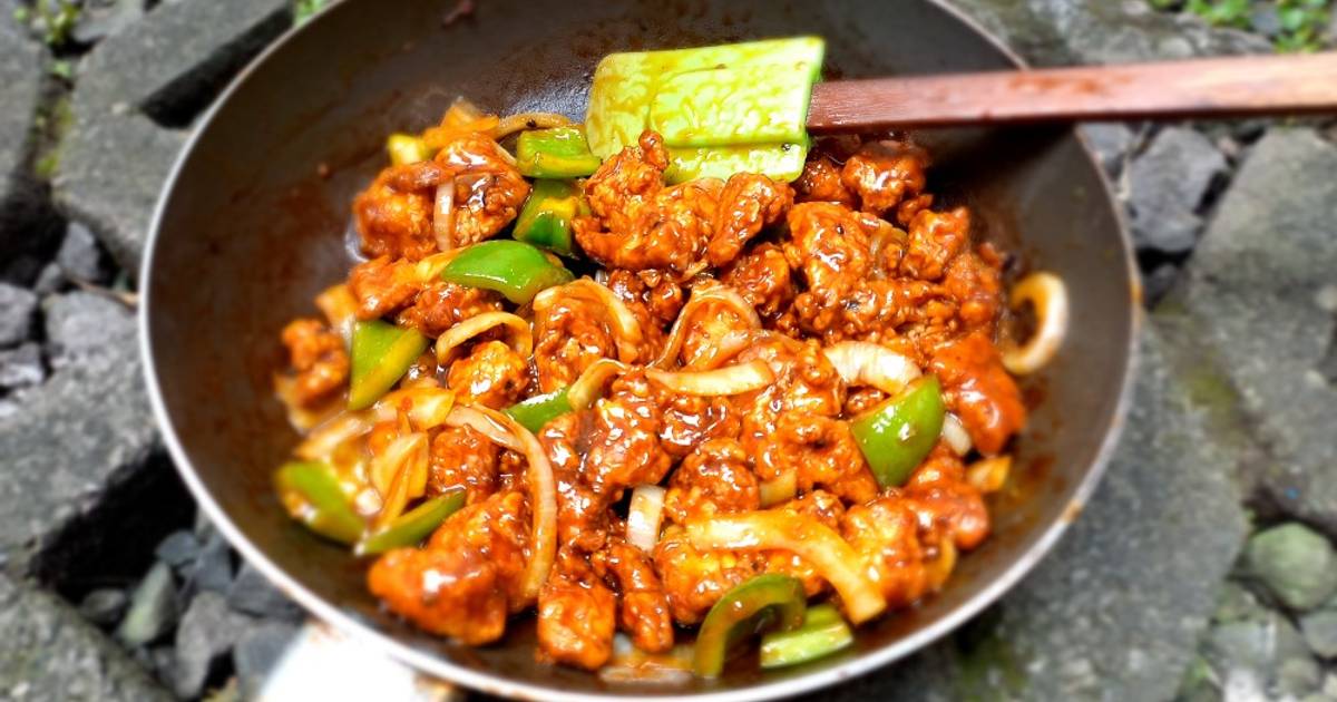 Resep Ayam saos bbq lada hitam oleh Ken Ridho - Cookpad