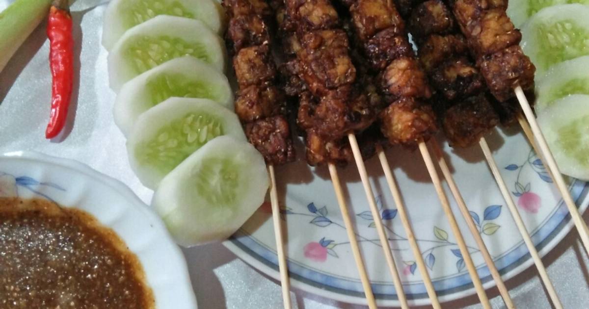 Resep Sate Tempe Vegetarian oleh Lita Johani - Cookpad