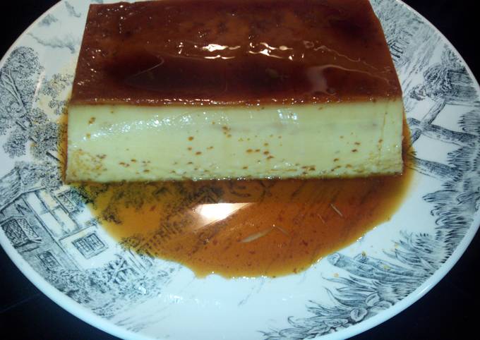 Flan de nata Receta de Jose Carlos Ramos- Cookpad