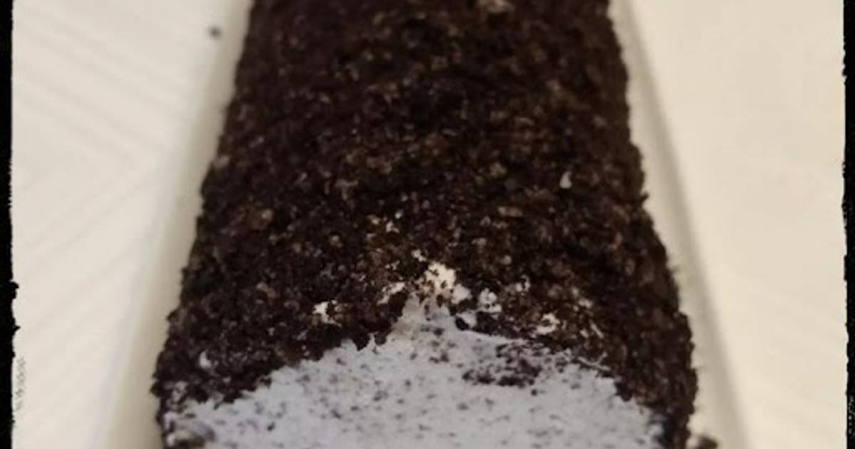 Rolo gelado de Oreo Receita por Romy Almeida - Cookpad