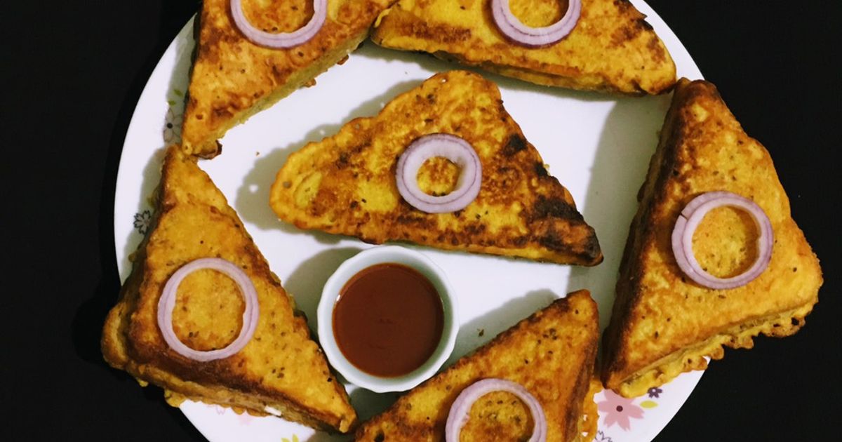Crispy Bread Pakoda Recipe by Sudipa Gope - Cookpad