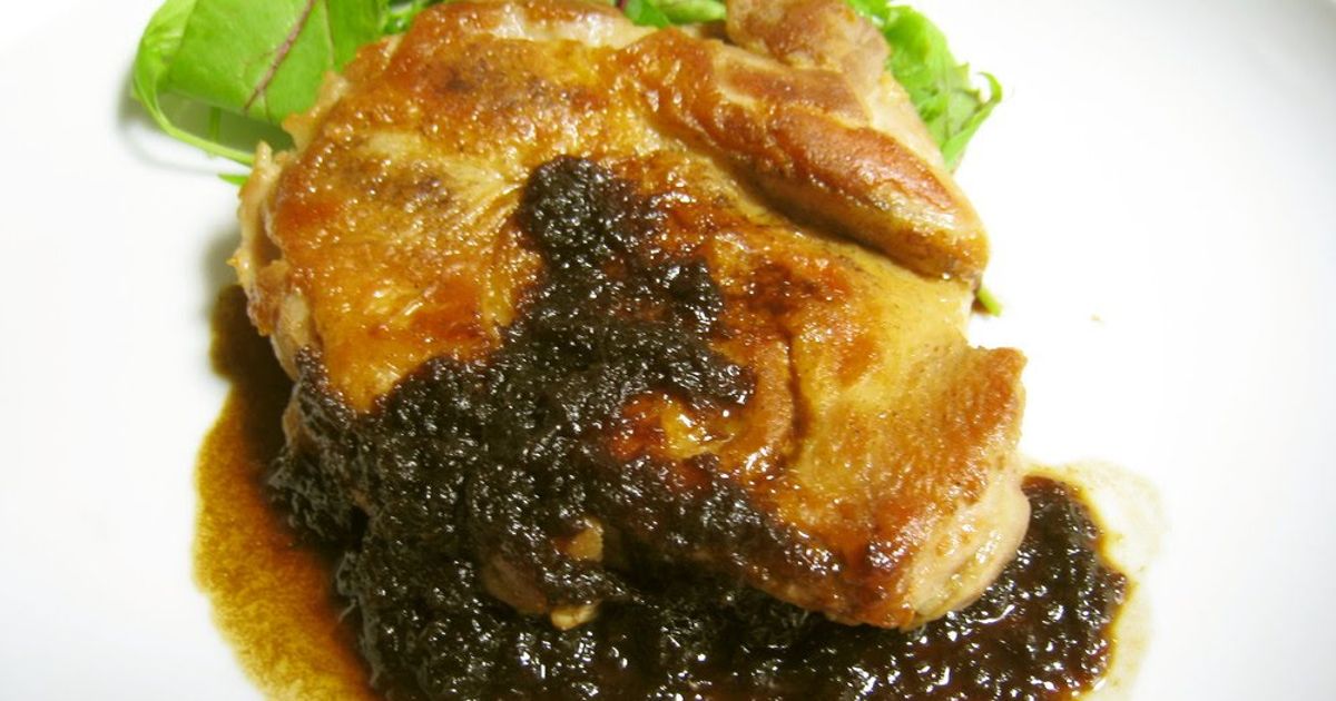 Simple And Very Delicious Chicken Sauté With Balsamic Vinegar Sauce ...