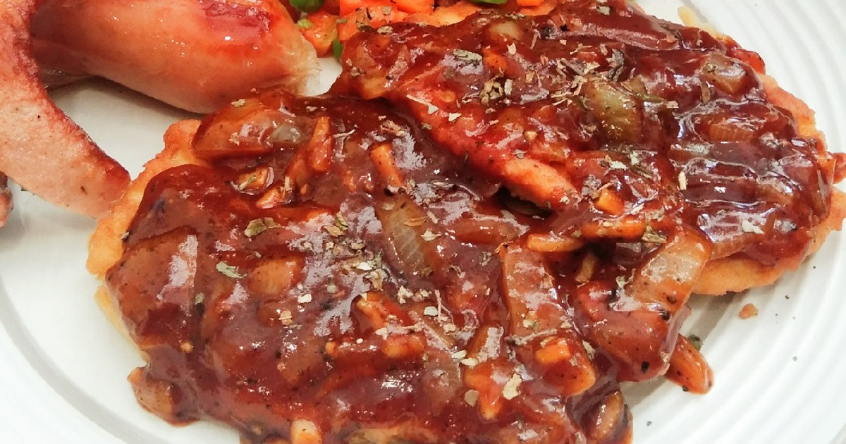 Resep Steak Tahu Saus Lada Hitam oleh Novi Herawati - Cookpad