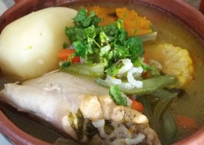 Cazuela de pollo Receta de Fabiola Pérez- Cookpad