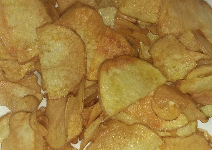 Resep Kripik kentang homemade oleh Pipiet Neech - Cookpad