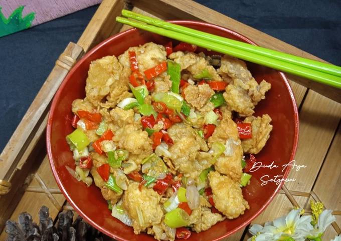 Resep Ayam Cabe Garam Oleh Cooking With Dinda Cookpad