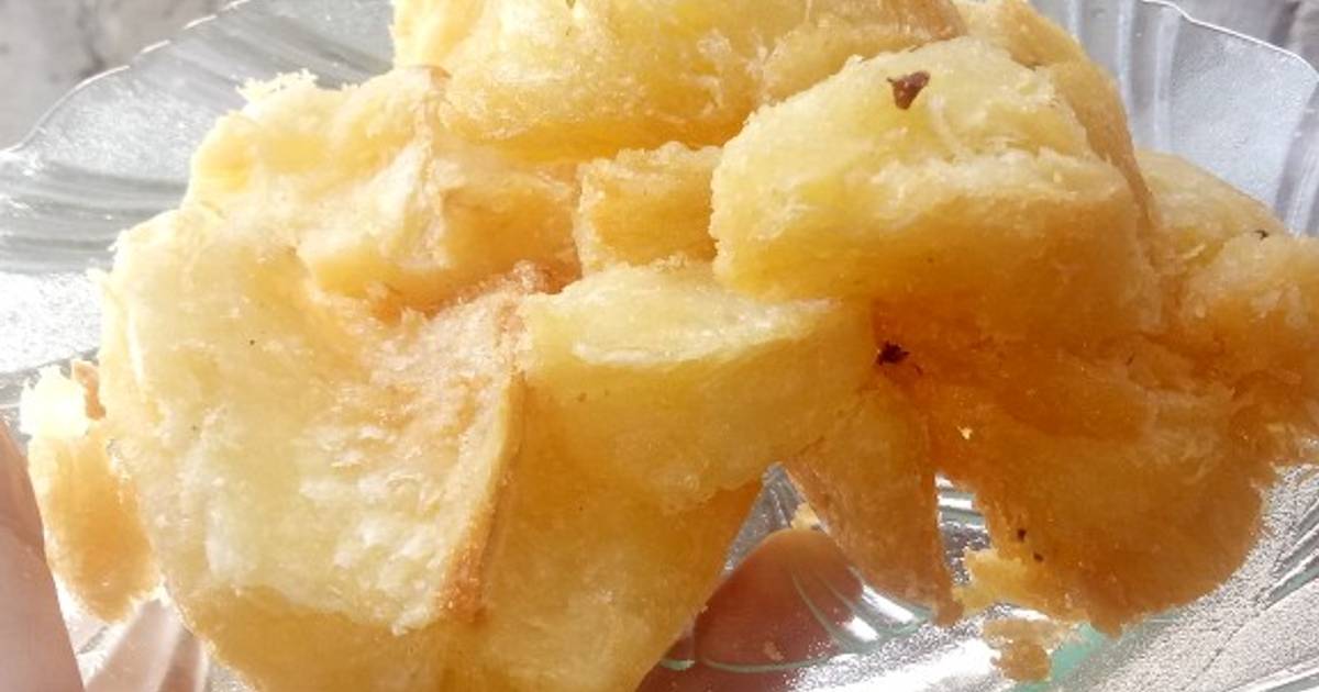 Resep Singkong keju merekah mewaaaahhh oleh Callista_Kitchen ( Luky Indah ) - Cookpad