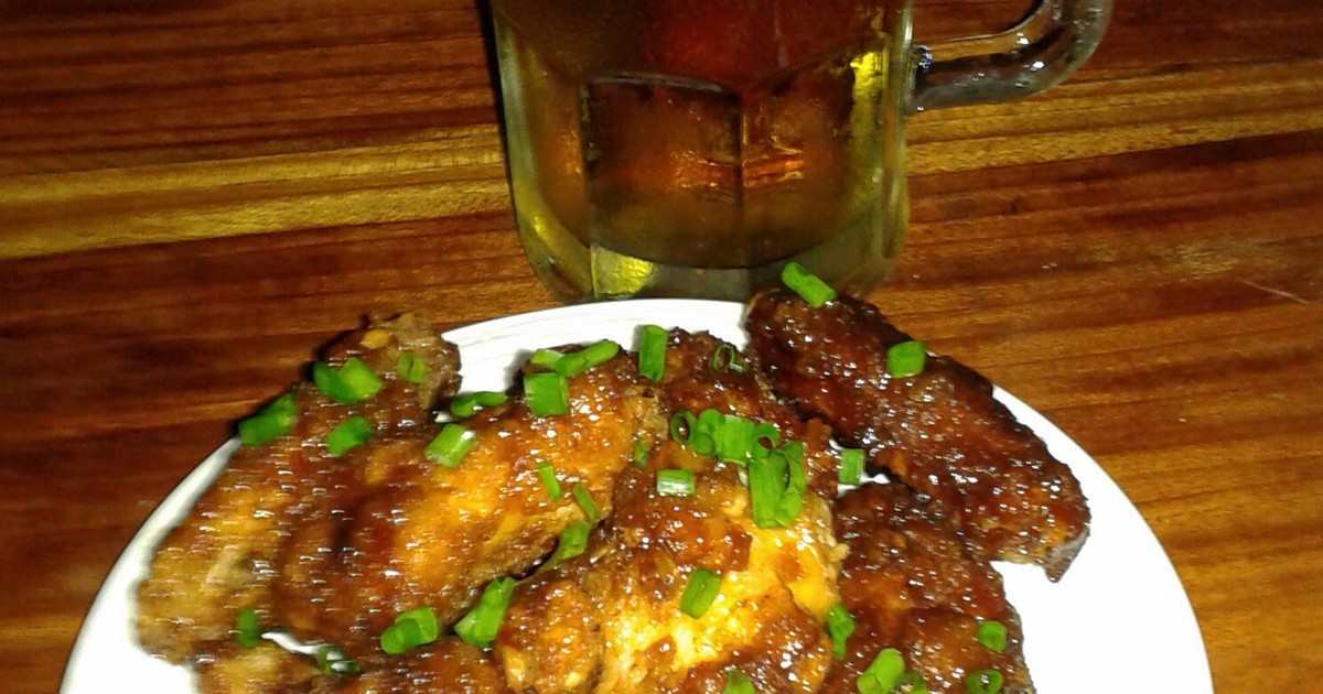 Asian Fusion Chicken Wings Recipe by RehfCooking