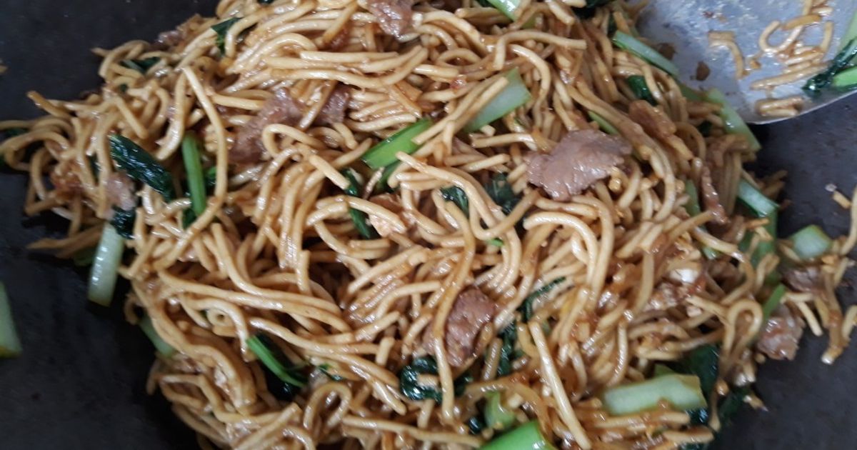 Resep bakmi babi mie kuning rumahan enak dan mudah - Cookpad