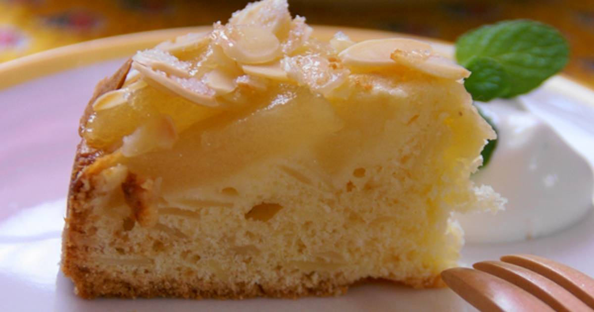 Sliced Almond And Pear Cake Recipe By Cookpadjapan Cookpad
