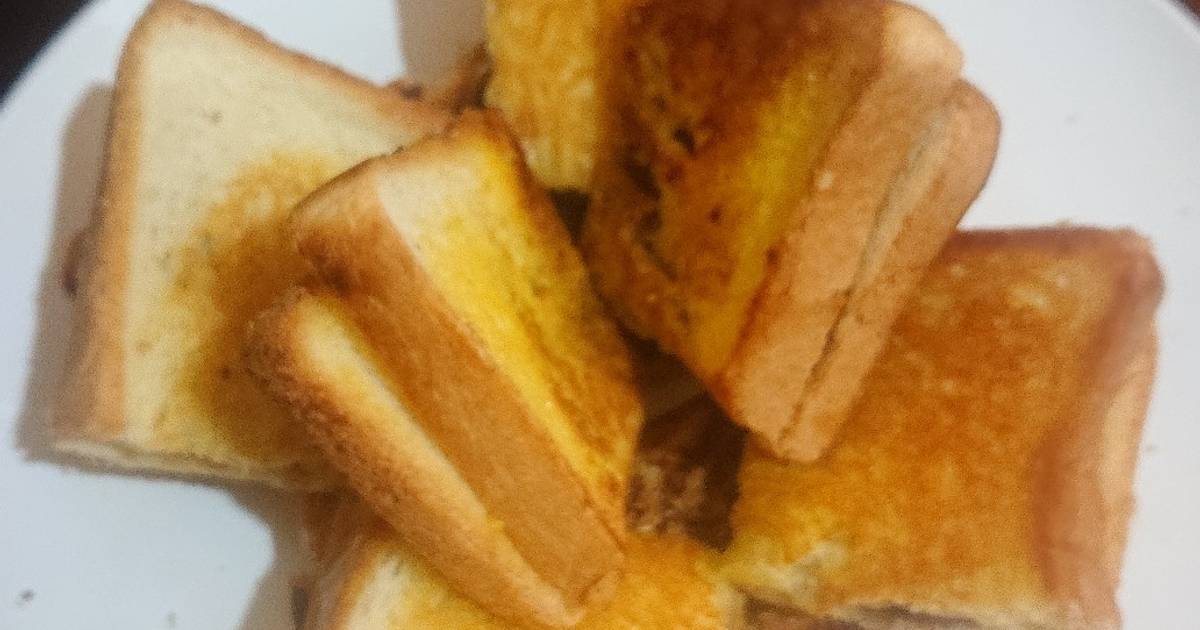 Resep 32. Roti Bakar Teflon (menu sarapan simple) oleh Irma Anisa - Cookpad