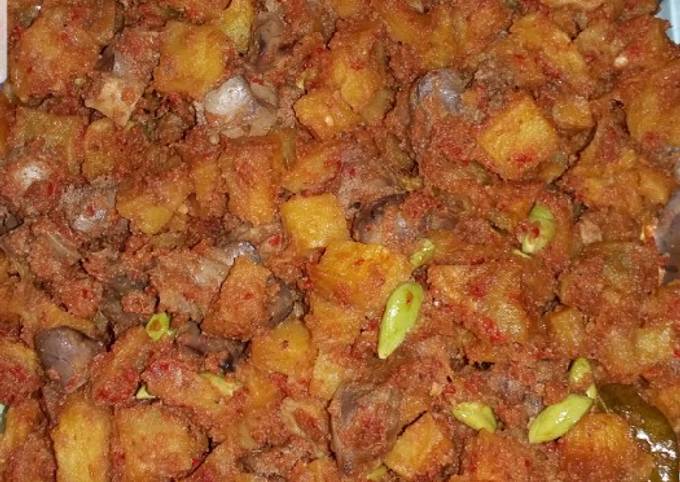 Resep Sambal Goreng Kentang + Hati oleh Merry Triana - Cookpad