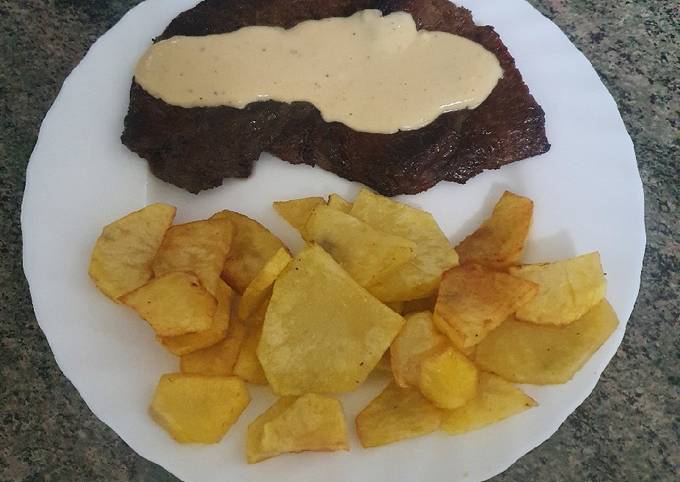 Filete de babilla con salsa roquefort Receta de sharon - Cookpad