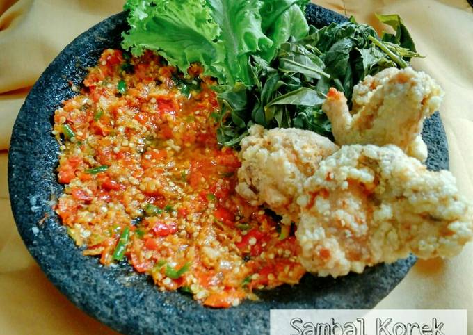 Resep Sambal Korek Pak Slamet Oleh Wulandari Yulia Puspita Cookpad