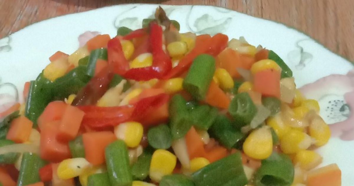 Resep mixed vegetables rumahan enak dan mudah - Cookpad