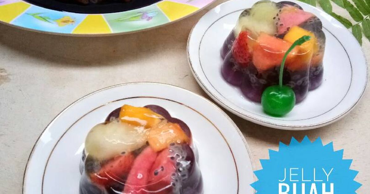Resep Jelly Buah oleh Riska Dwi A - Cookpad