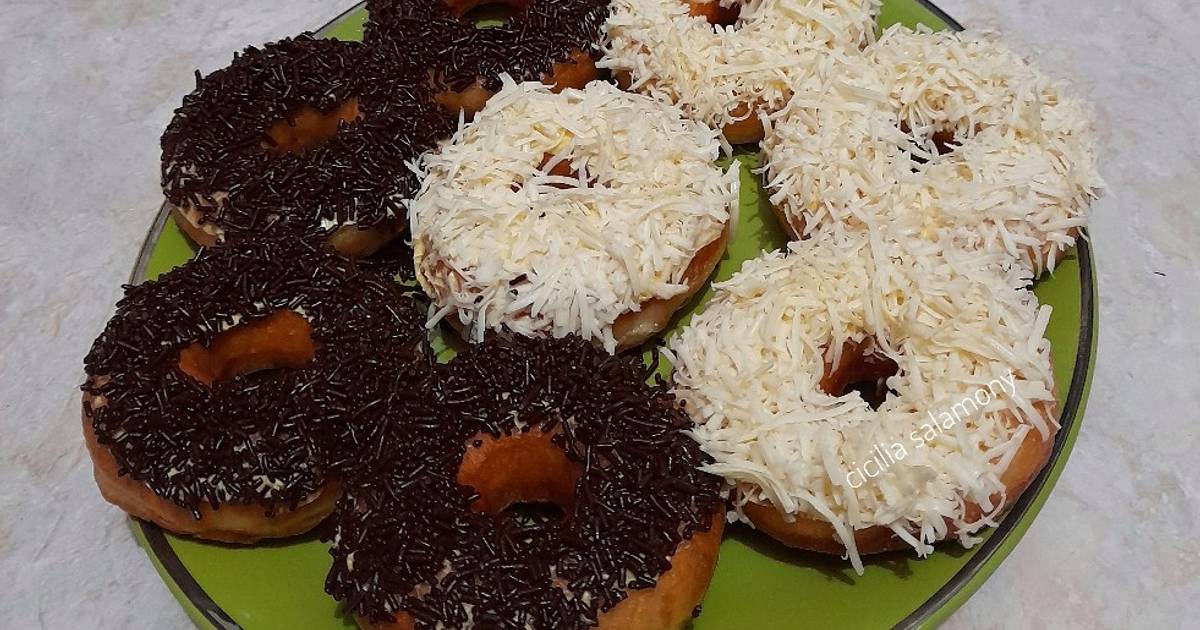 Resep Donat Menul Mesis Dan Keju oleh Cicilia Yustina Salamony - Cookpad