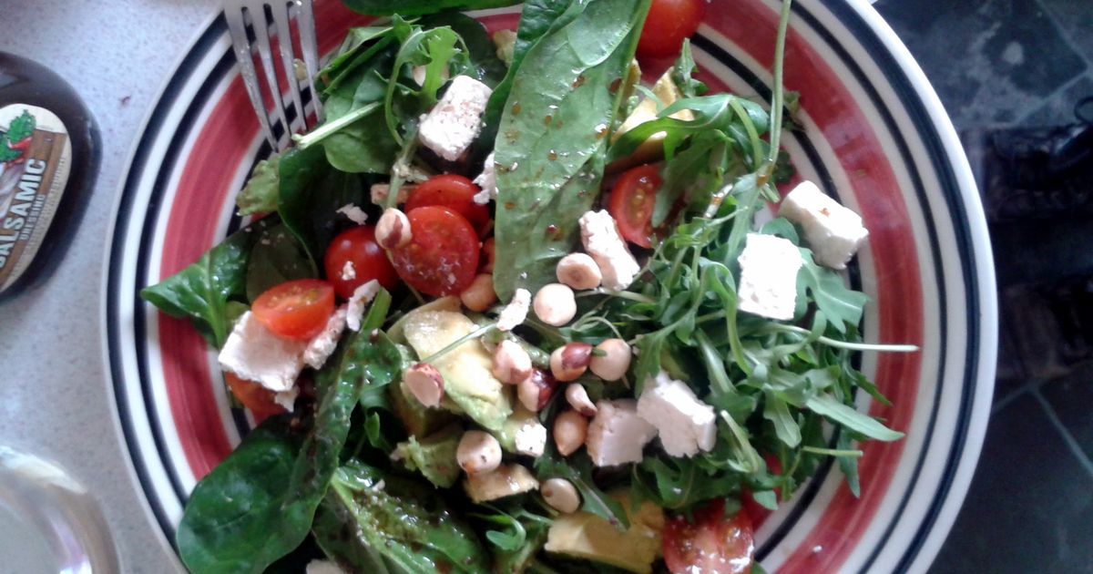 Roasted Hazelnut Salad Recipe by mrsbutter