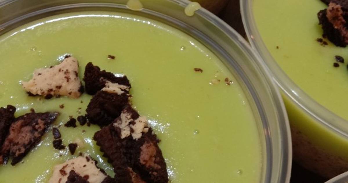 Resep Avocado chocolate oreo pudding oleh Non Wulan - Cookpad