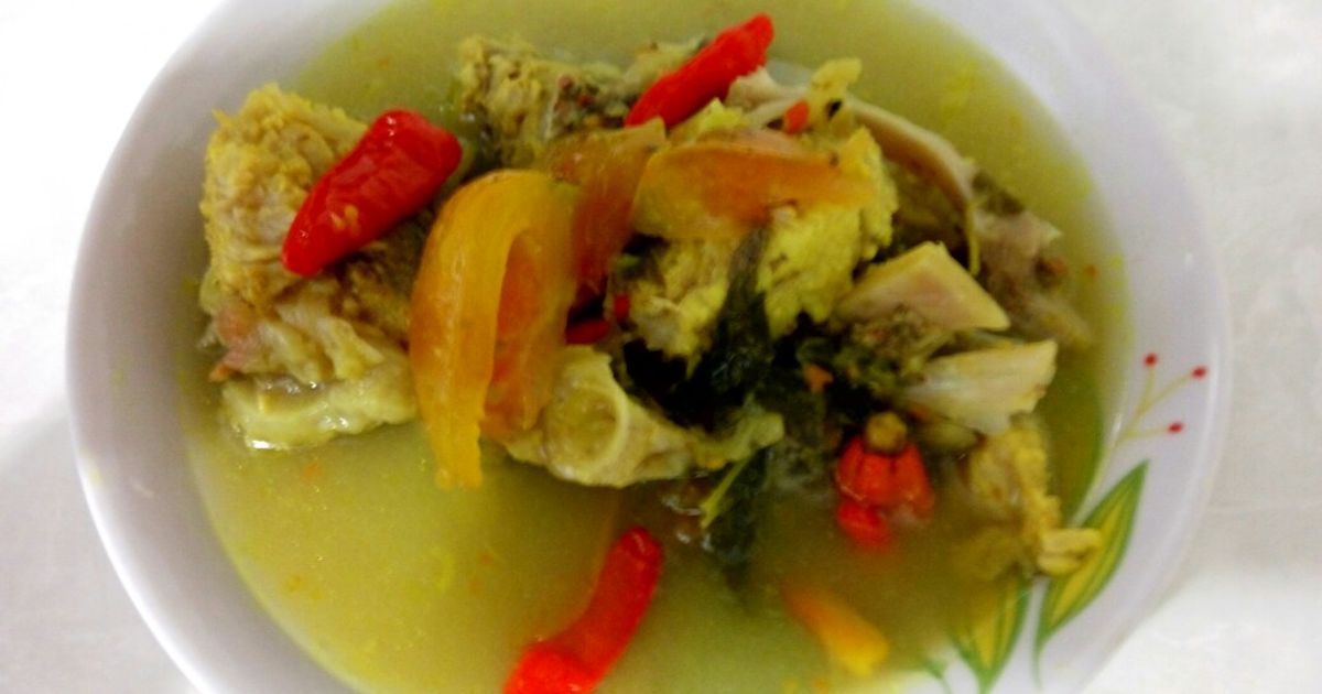 Resep Sup Ikan Kakap Kuning oleh Lie Leylan - Cookpad