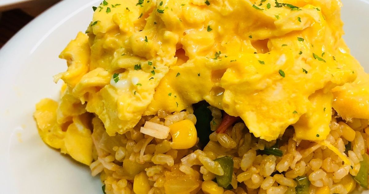 Easy Fluffy Omurice Recipe by 島子☆