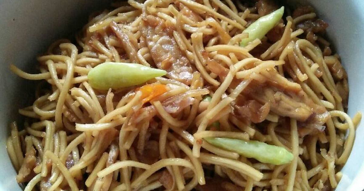 Resep Mie Kering Tempe 😊 oleh Novia Andriyani - Cookpad