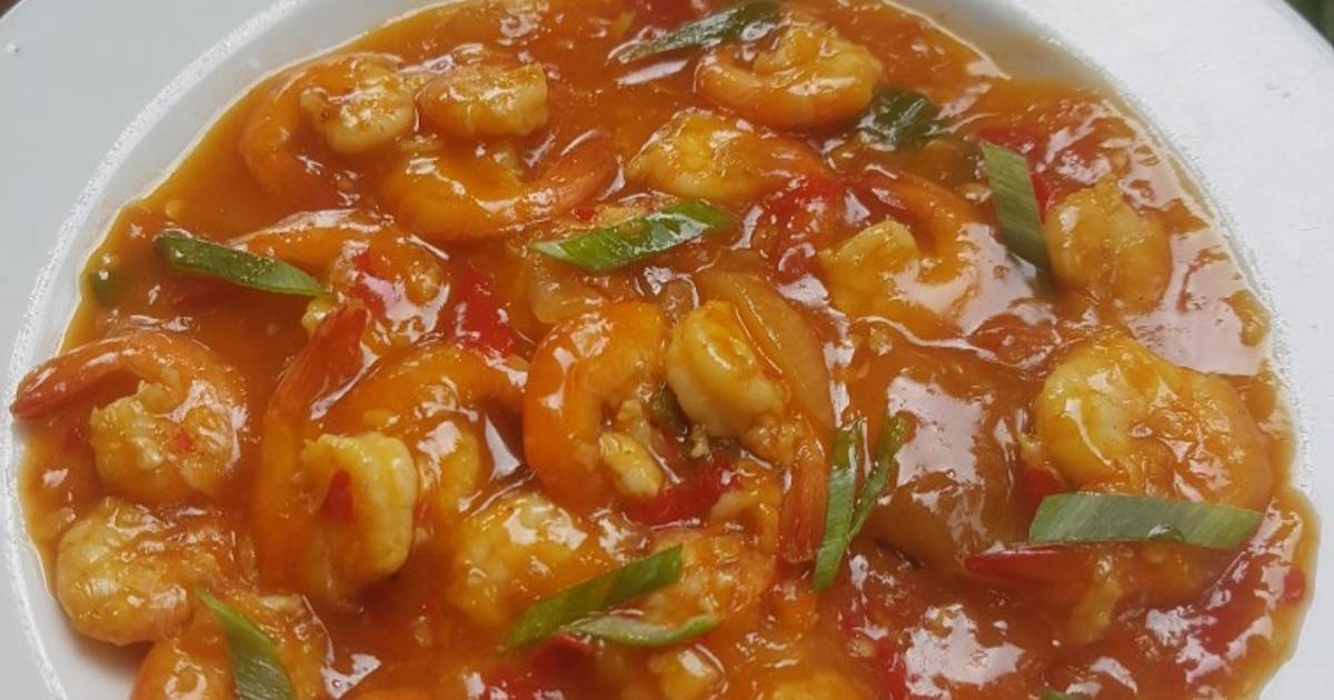 Resep Udang Saos Padang oleh Vidiya Rachmawati - Cookpad