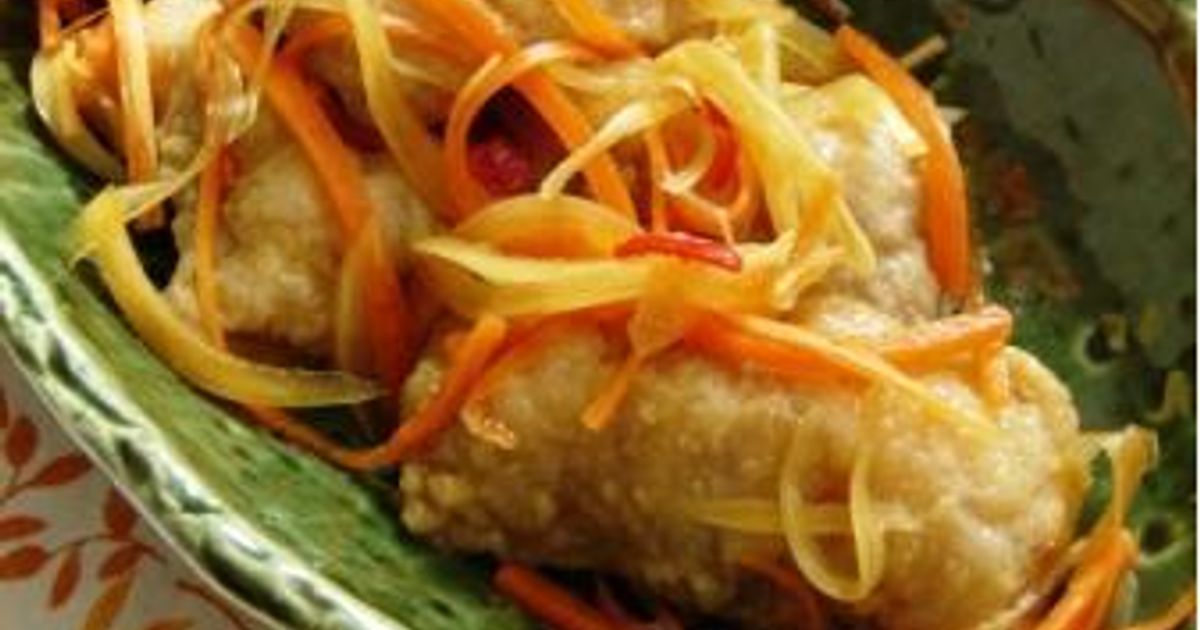 Vegetable Packed Nanbanzuke With Cod Recipe By もこりこ