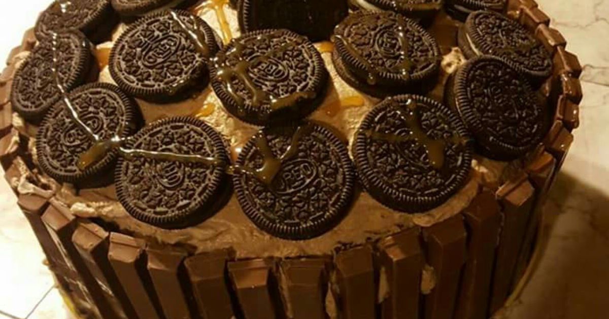 Oreo Kit Kat Chocolate Cake Recipe by rodding murphy