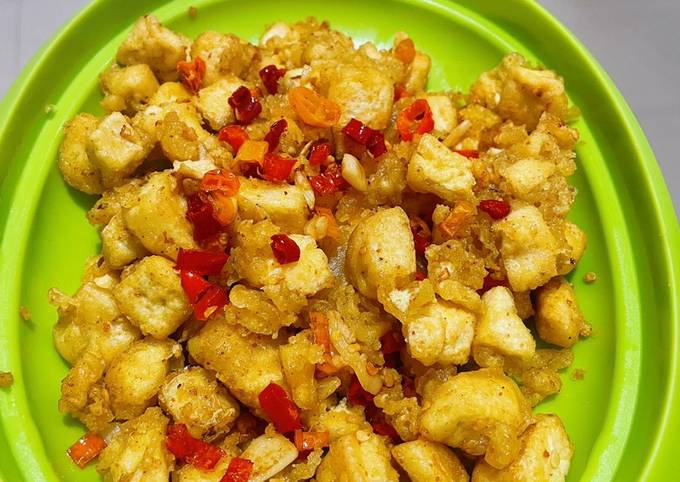 Resep Tahu cabe garam oleh Lucyana - Cookpad