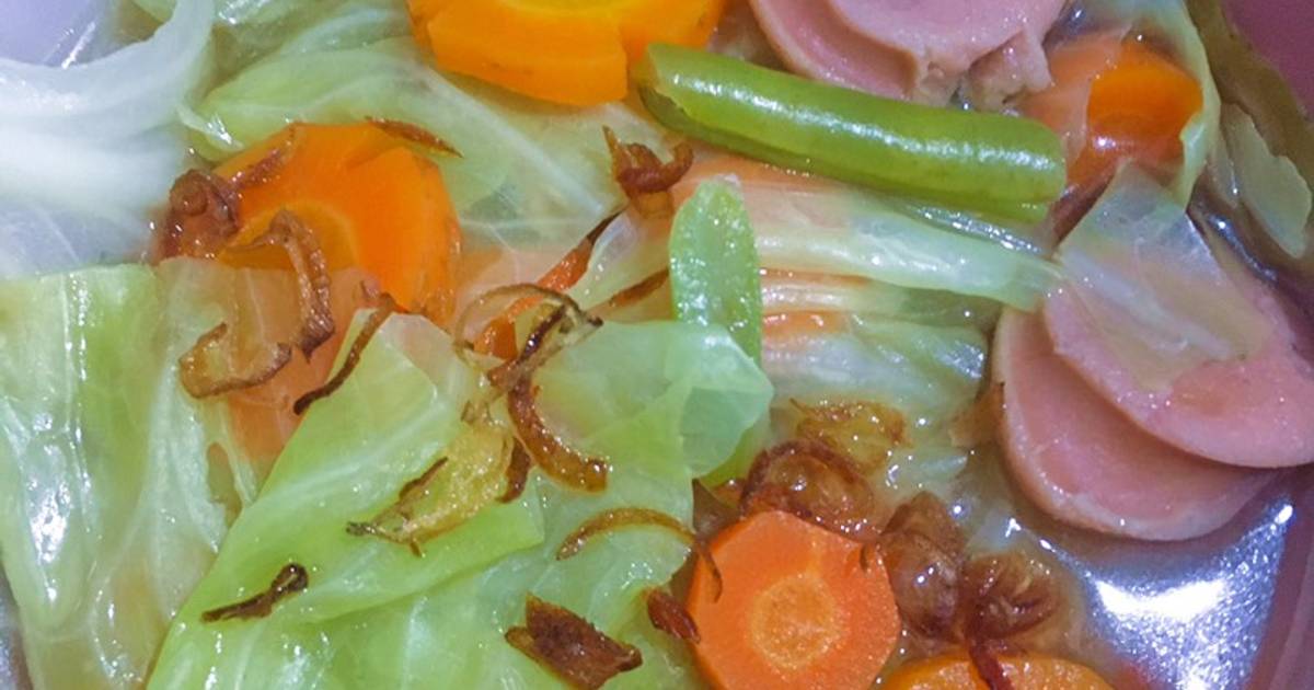 Resep Sayur Sop Simple oleh Annisa - Cookpad
