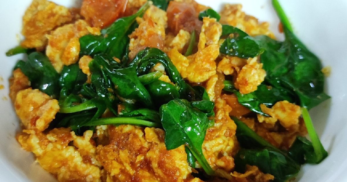 100 resepi telur bayam goreng yang sedap dan mudah oleh komuniti ...