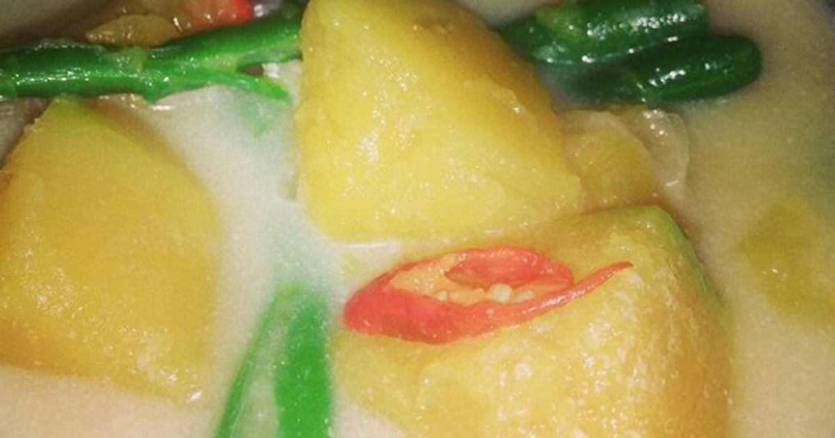 Resep gulai putih labu rumahan enak dan mudah - Cookpad