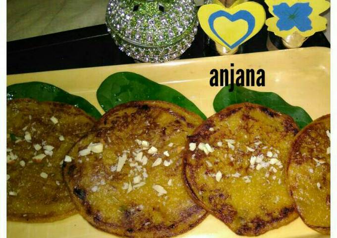 Mango malpua #monsoon Recipe by Anjana Sahil Manchanda - Cookpad