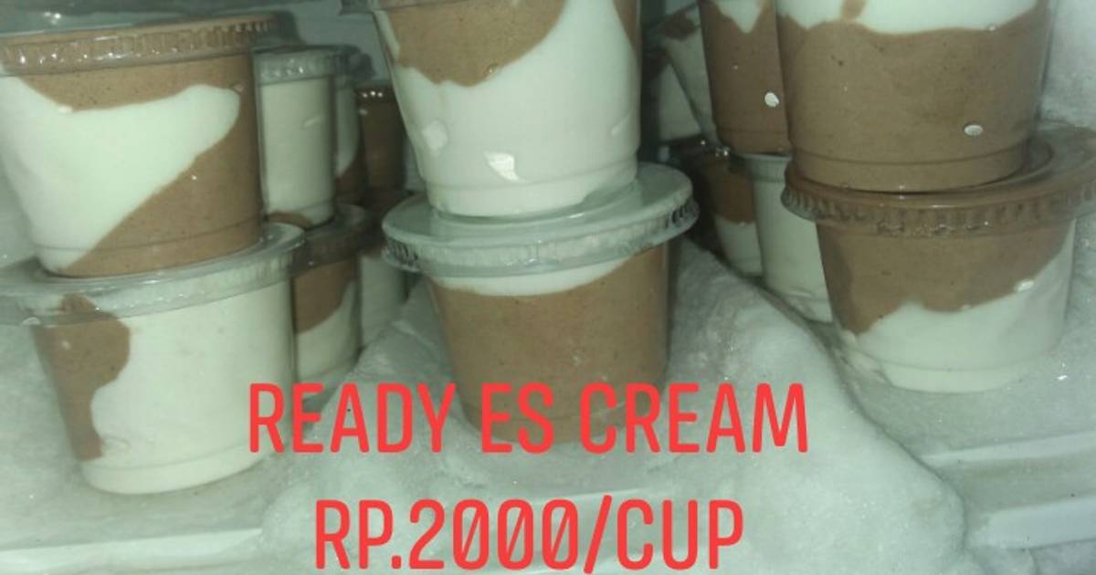 Resep Es cream homemade oleh ༂🌹ᎦᎥᎦᎥ ᏕᏬᏂᏗᏒᏖᎥᏁ🌹༂ - Cookpad